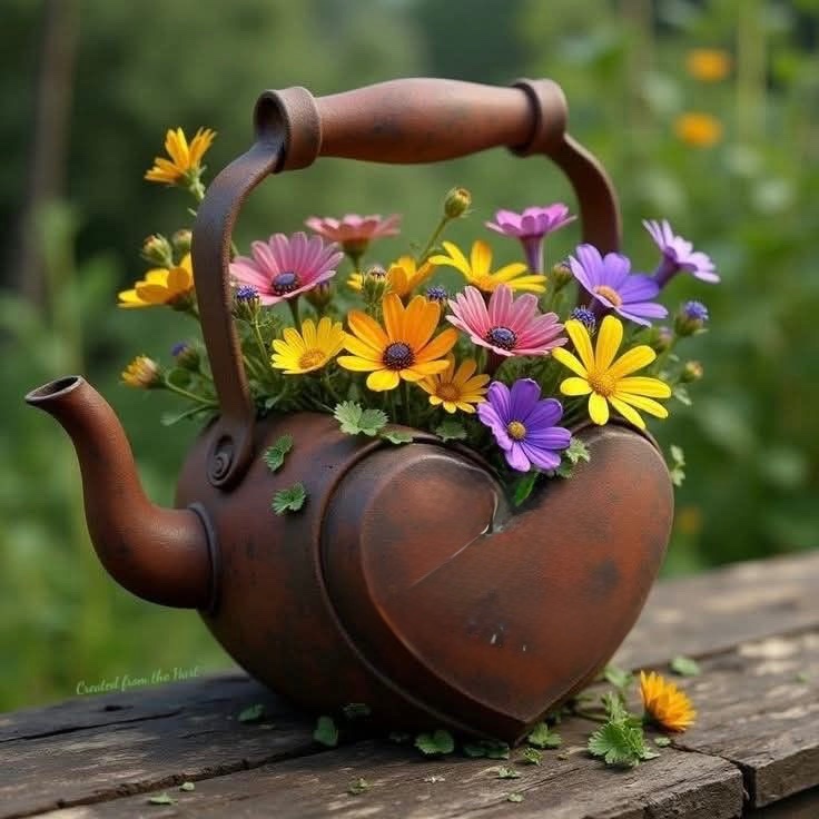 Solve Old Teapot jigsaw puzzle online with 49 pieces