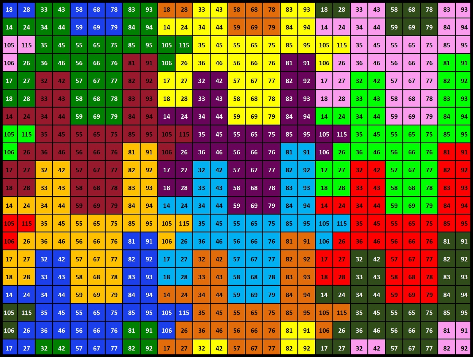 Solve #76 tessellation jigsaw puzzle online with 540 pieces