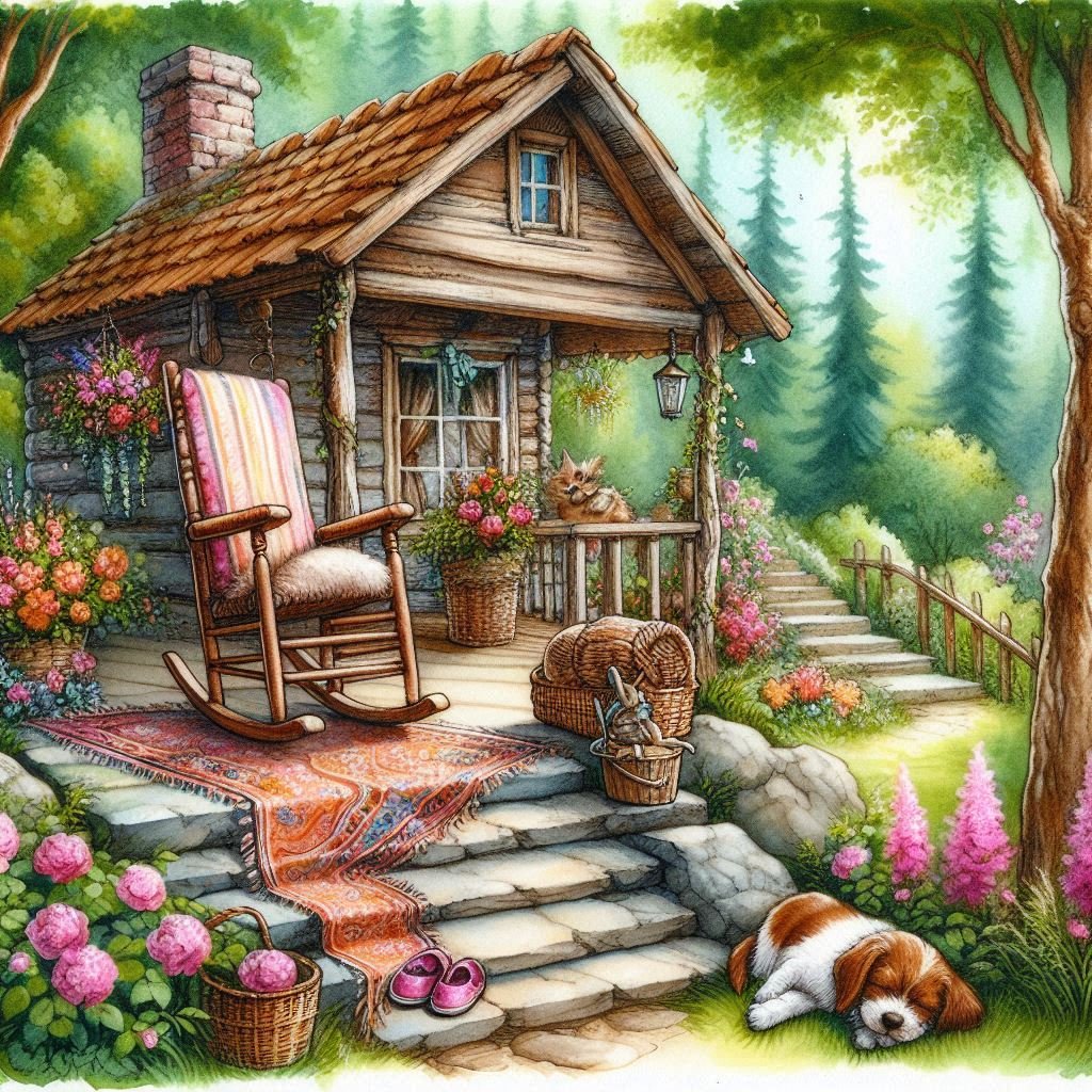Jigsaw Puzzle | 64 pieces | Cabin | Jigidi