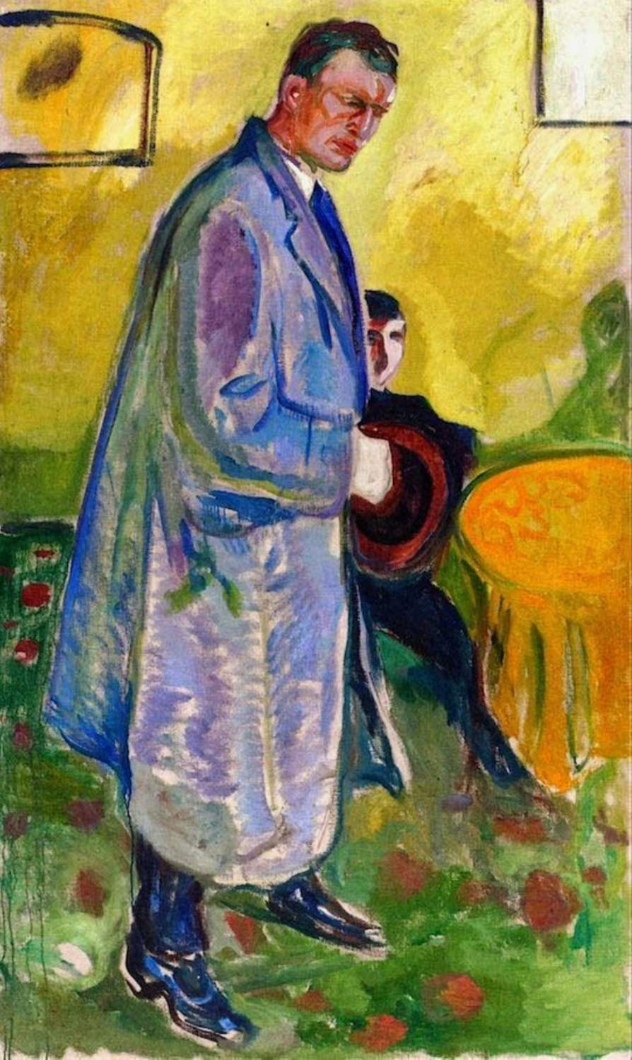 Jigsaw Puzzle | 144 pieces | Edvard Munch ~ Self-Portrait with Hat and ...