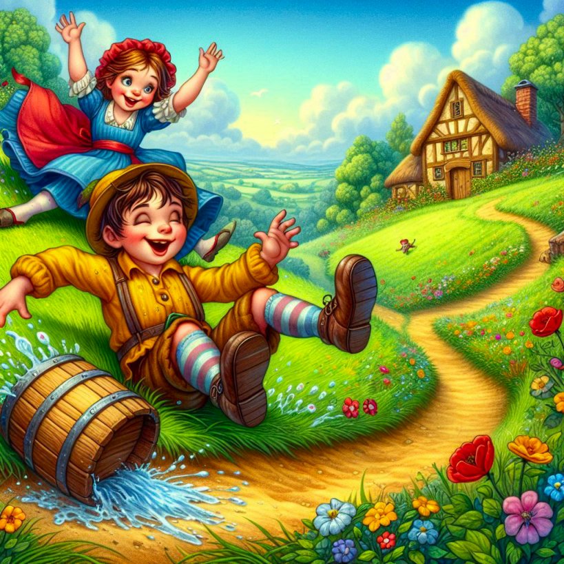 Solve Jack and Jill 2 jigsaw puzzle online with 64 pieces