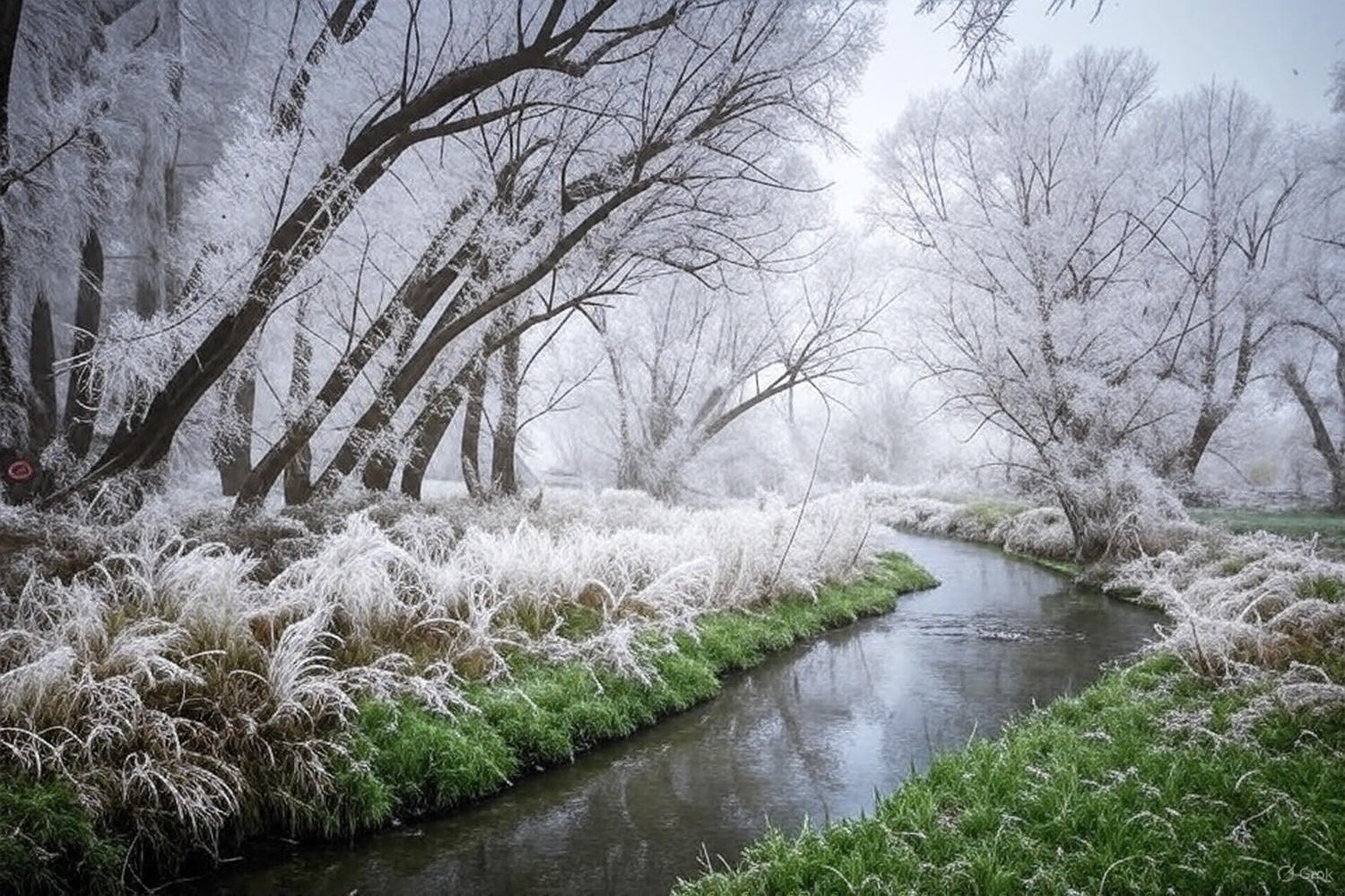 Solve The frost is coming jigsaw puzzle online with 126 pieces