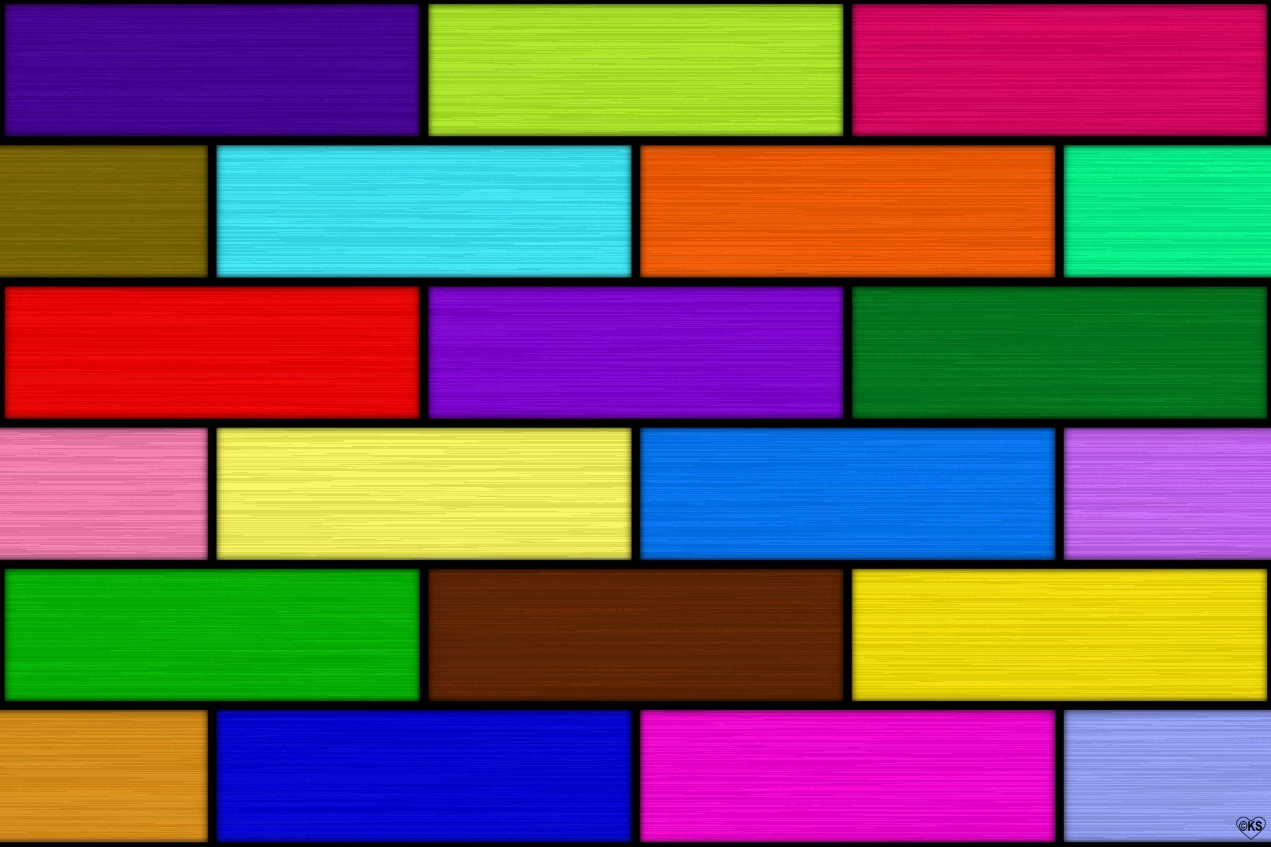 Solve Burnished Bricks!! ~ XL jigsaw puzzle online with 294 pieces