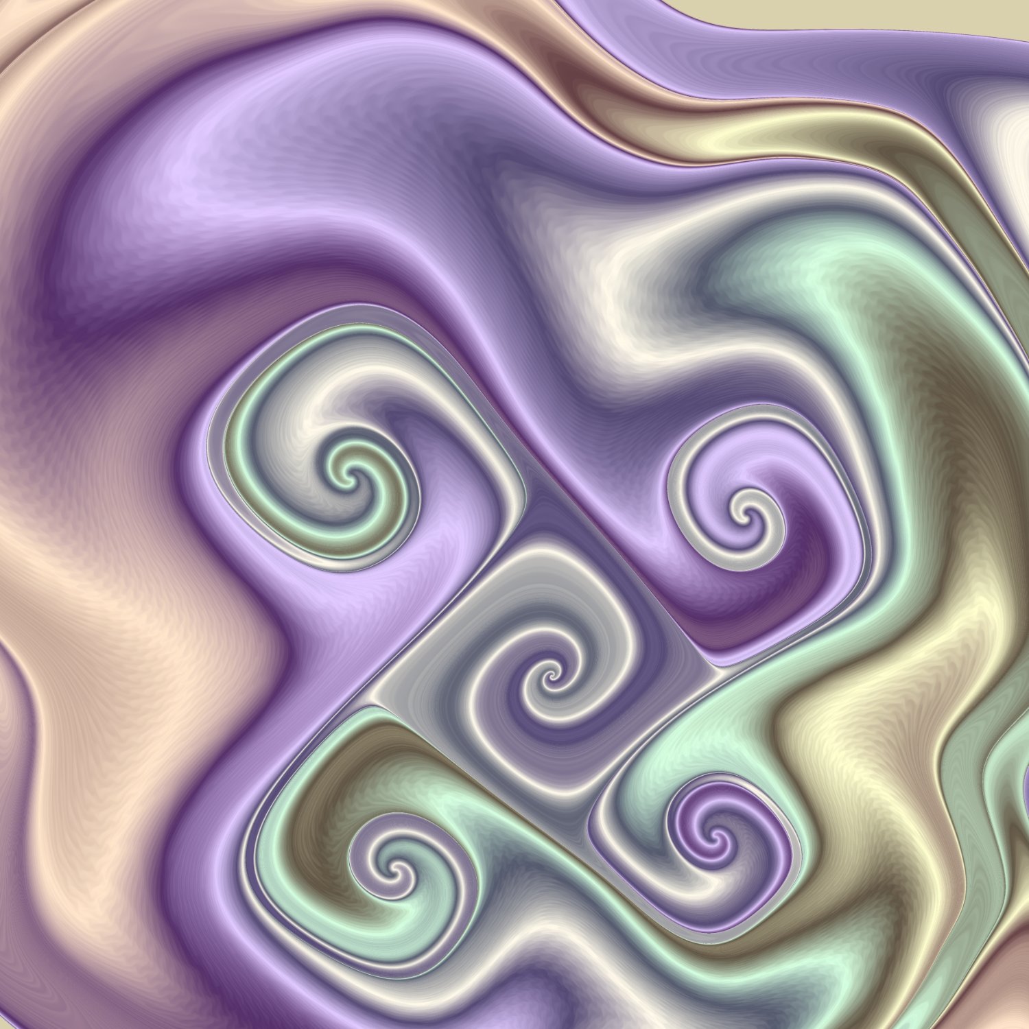 Solve Pastel Spirals 06 jigsaw puzzle online with 225 pieces