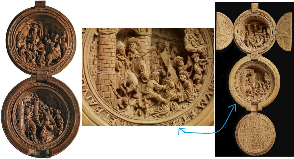 Solve 16th Century Prayer Nuts ..... AKA ..... Religious Nuts jigsaw ...