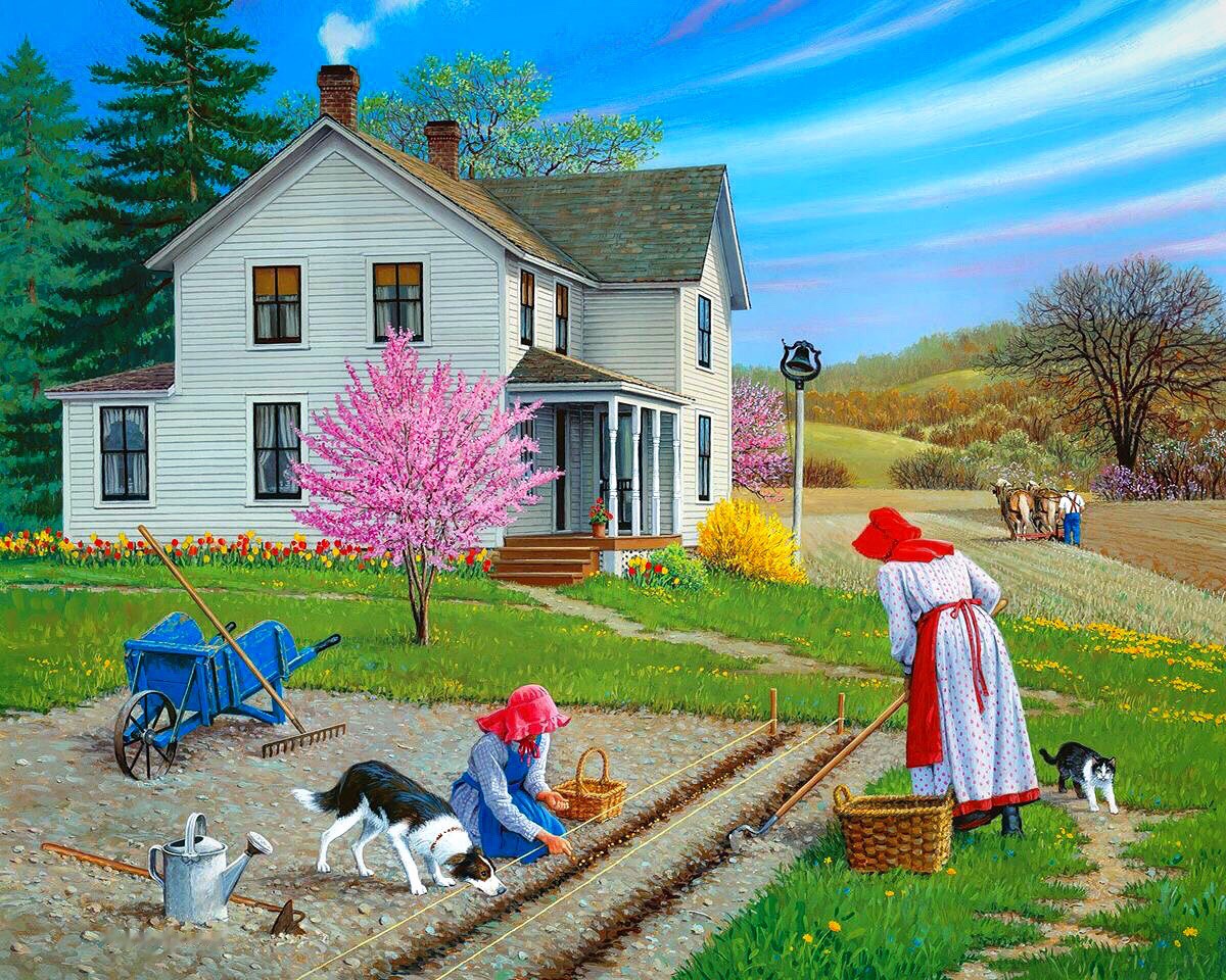 Solve Row by Row jigsaw puzzle online with 120 pieces