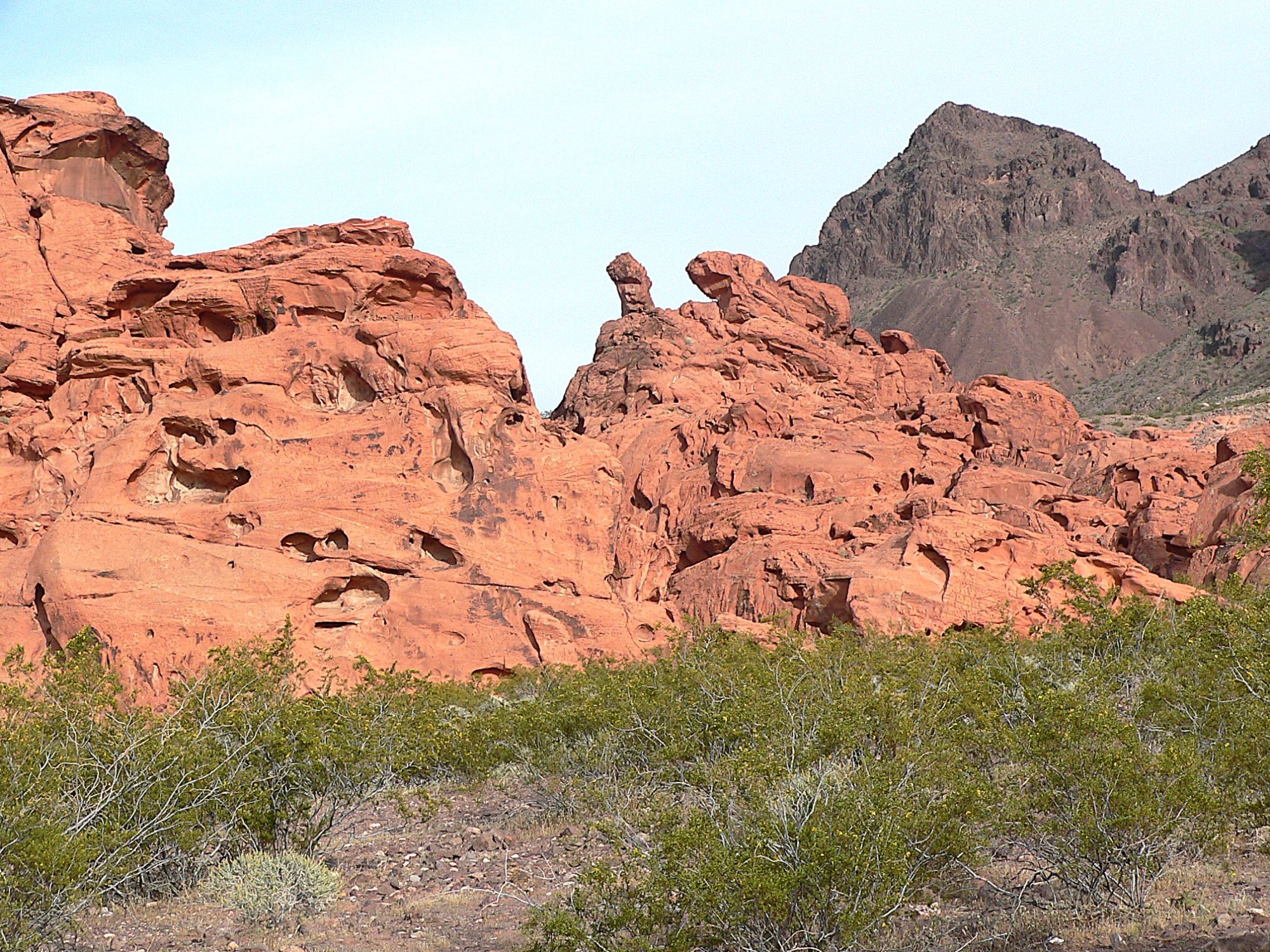 Solve Redstone Picnic Area, Nevada jigsaw puzzle online with 80 pieces