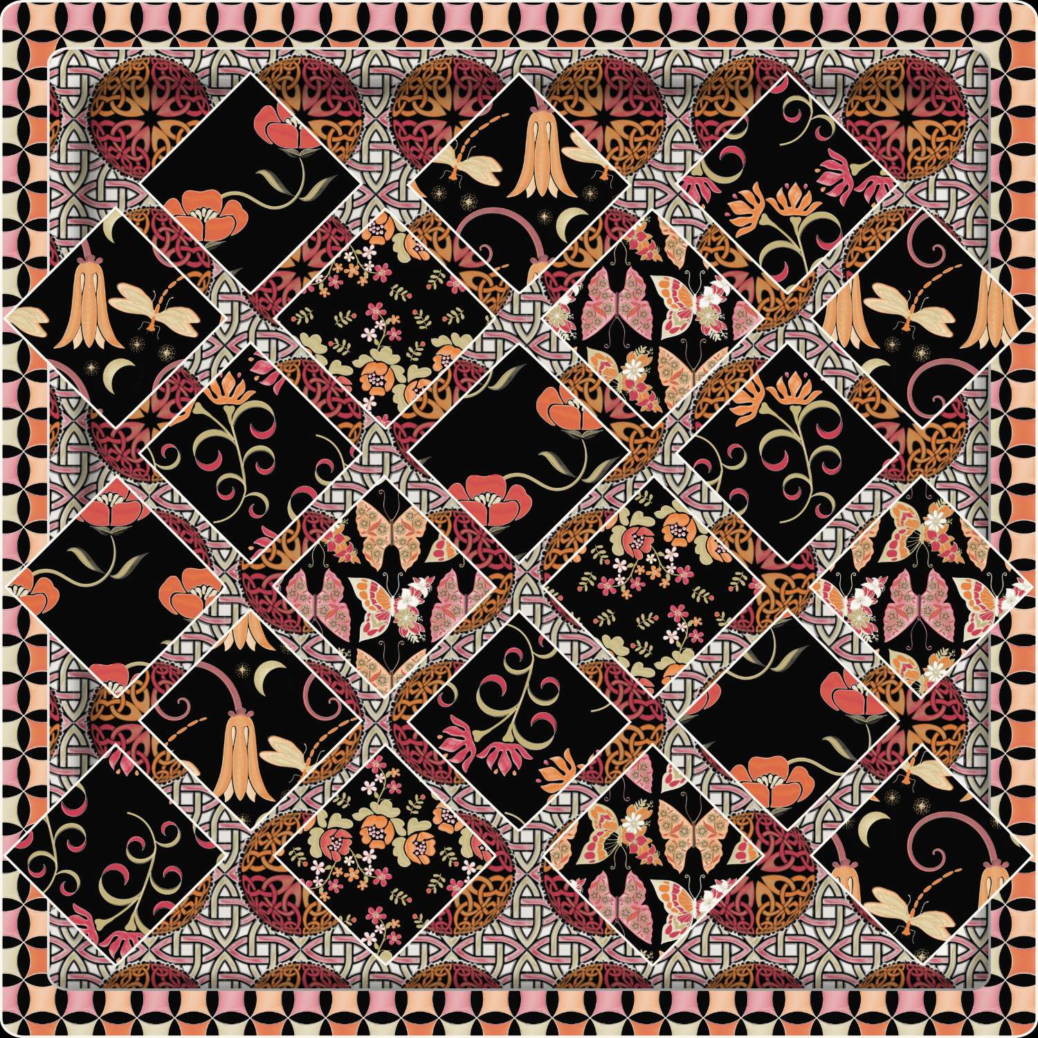 Solve Grid mosaic jigsaw puzzle online with 400 pieces
