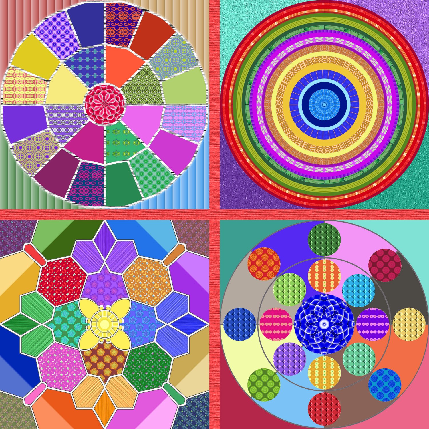 Solve 250406 2402 4 in 1 jigsaw puzzle online with 100 pieces