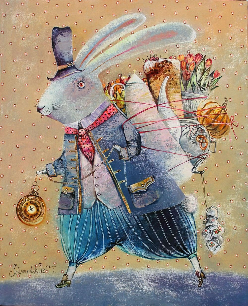 Solve rabbit jigsaw puzzle online with 340 pieces