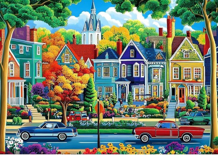 Solve Vintage Cars (1,882) jigsaw puzzle online with 70 pieces