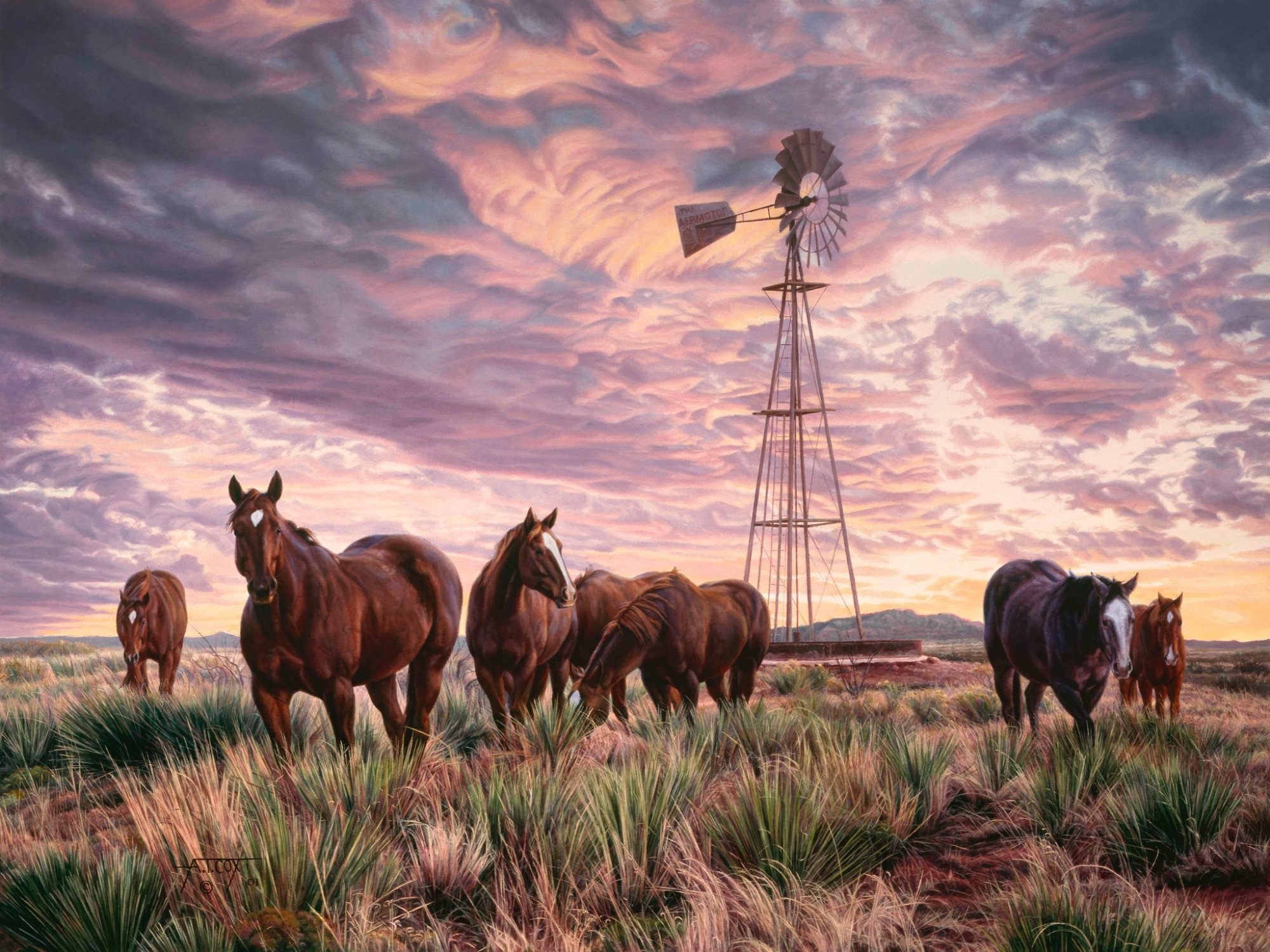 Solve "At The End Of The Day" Tim Cox jigsaw puzzle online with 204 pieces