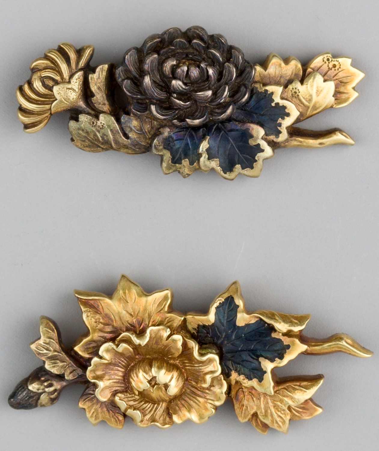 Solve Pair of Sword-Grip Ornaments (Menuki) Japanese 18th century ...