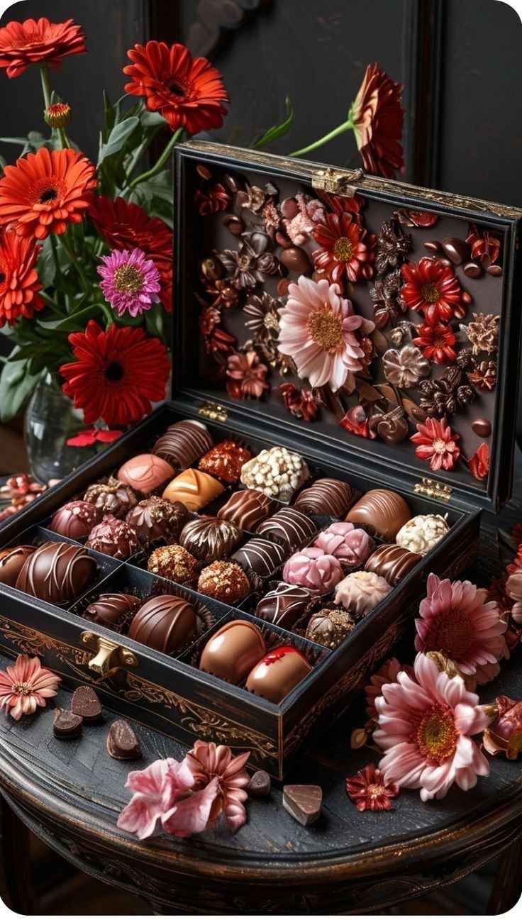Solve Chocolates jigsaw puzzle online with 40 pieces