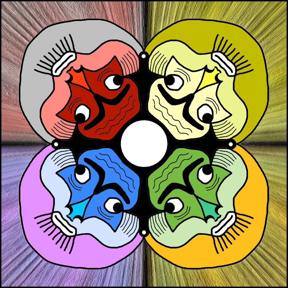 Jigsaw Puzzle | 9 pieces | the 8 faces | Jigidi