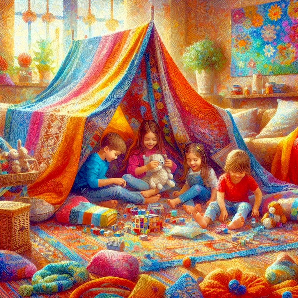 Solve Blanket Cubby jigsaw puzzle online with 196 pieces