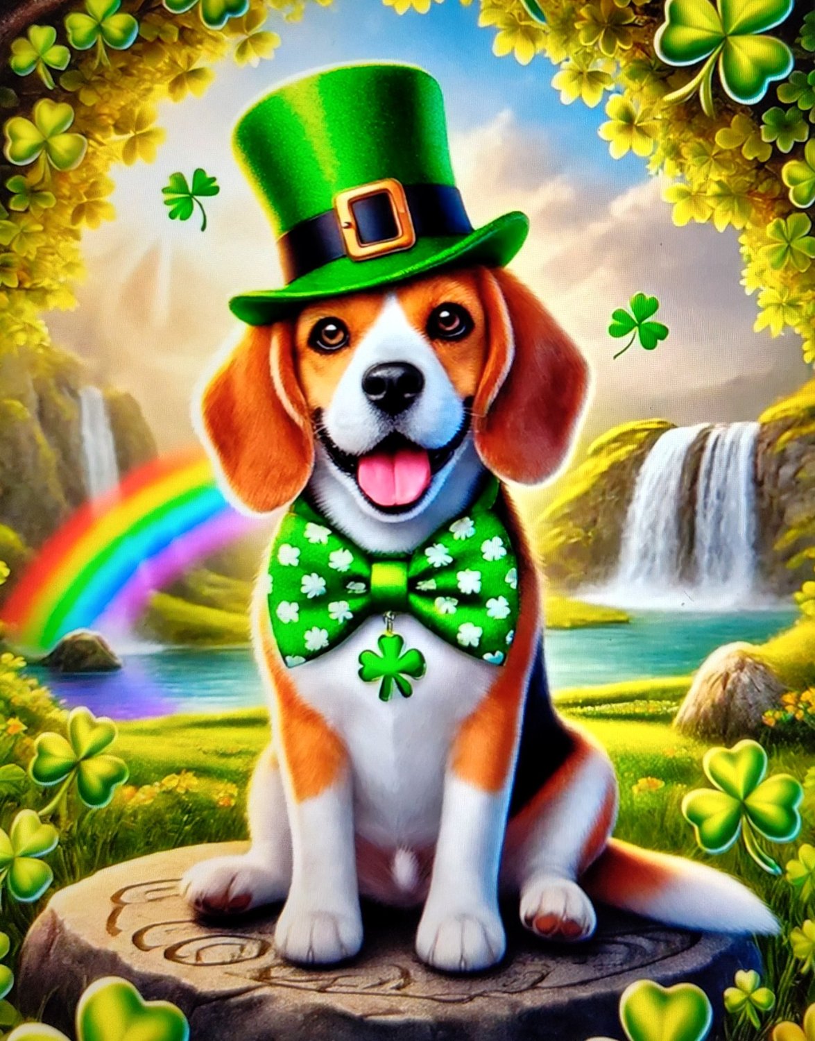 Solve Happy Saint Patrick day.... jigsaw puzzle online with 80 pieces