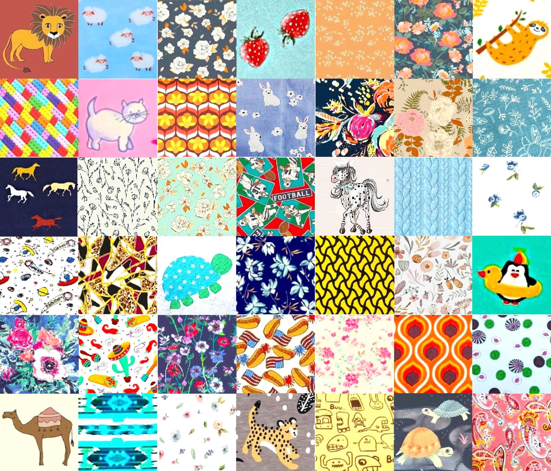 Solve PATCHWORK JERSEY 17 jigsaw puzzle online with 378 pieces