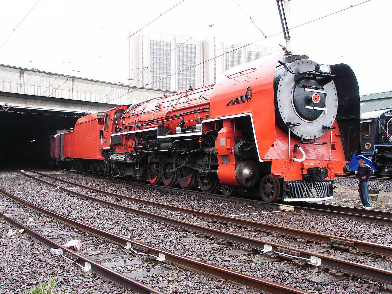 Solve South African Class 26 -3450 - The Red Devil jigsaw puzzle online ...