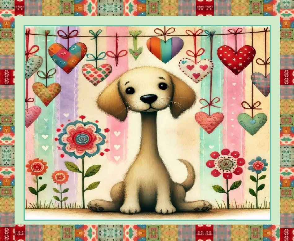 Solve Puppy Love jigsaw puzzle online with 48 pieces