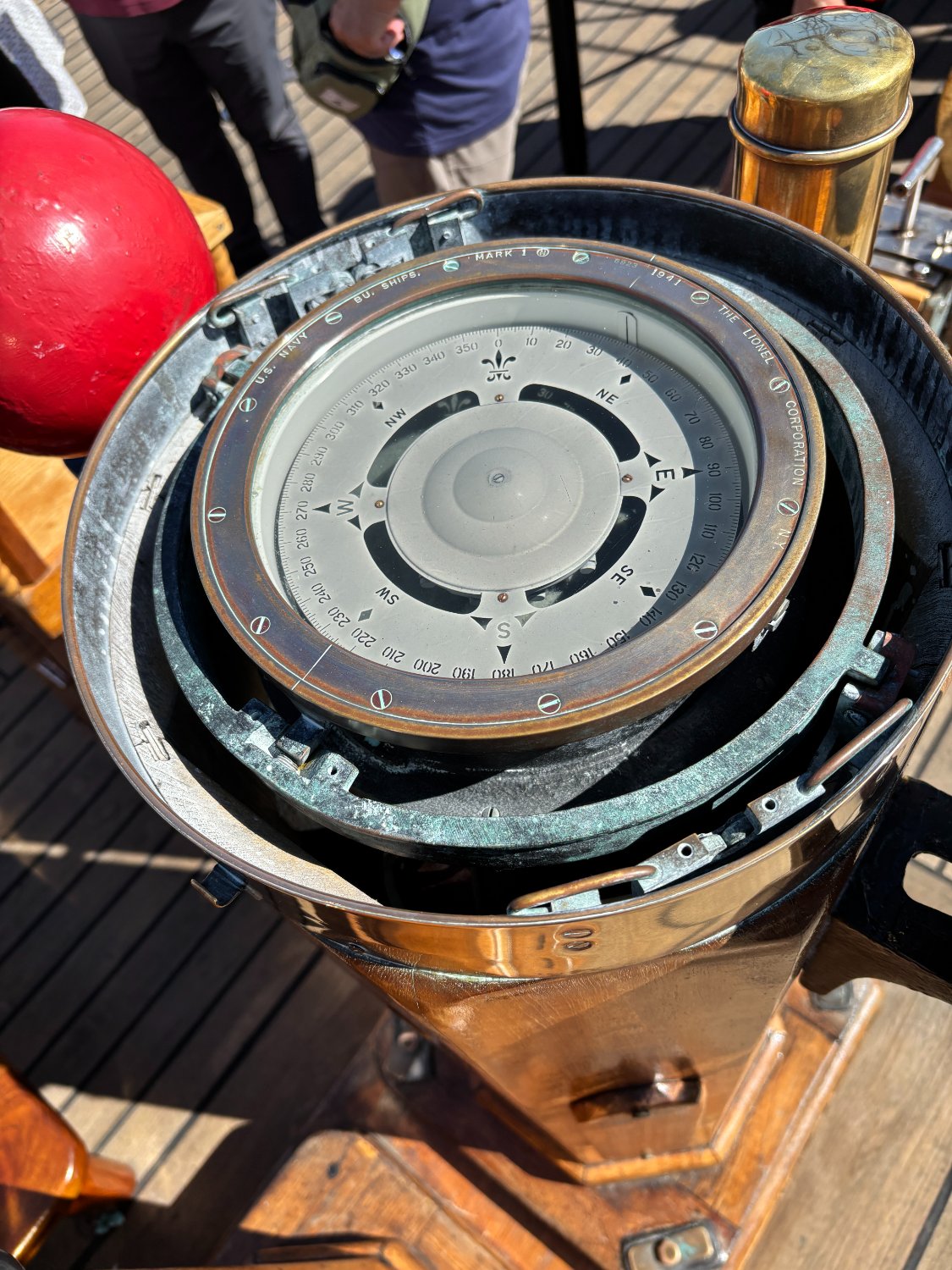 Solve The marine compass of the US Coast Guard Barque Eagle jigsaw ...