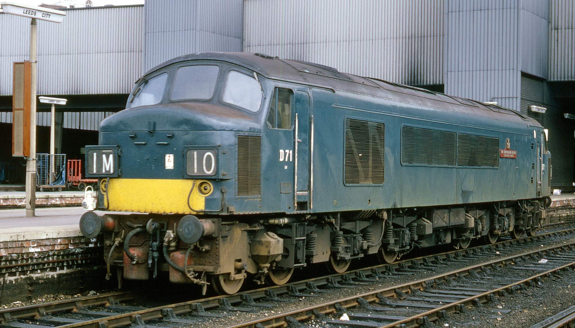 Solve BR Class 45 D71 The Staffordshire Regiment (Prince of Wales ...