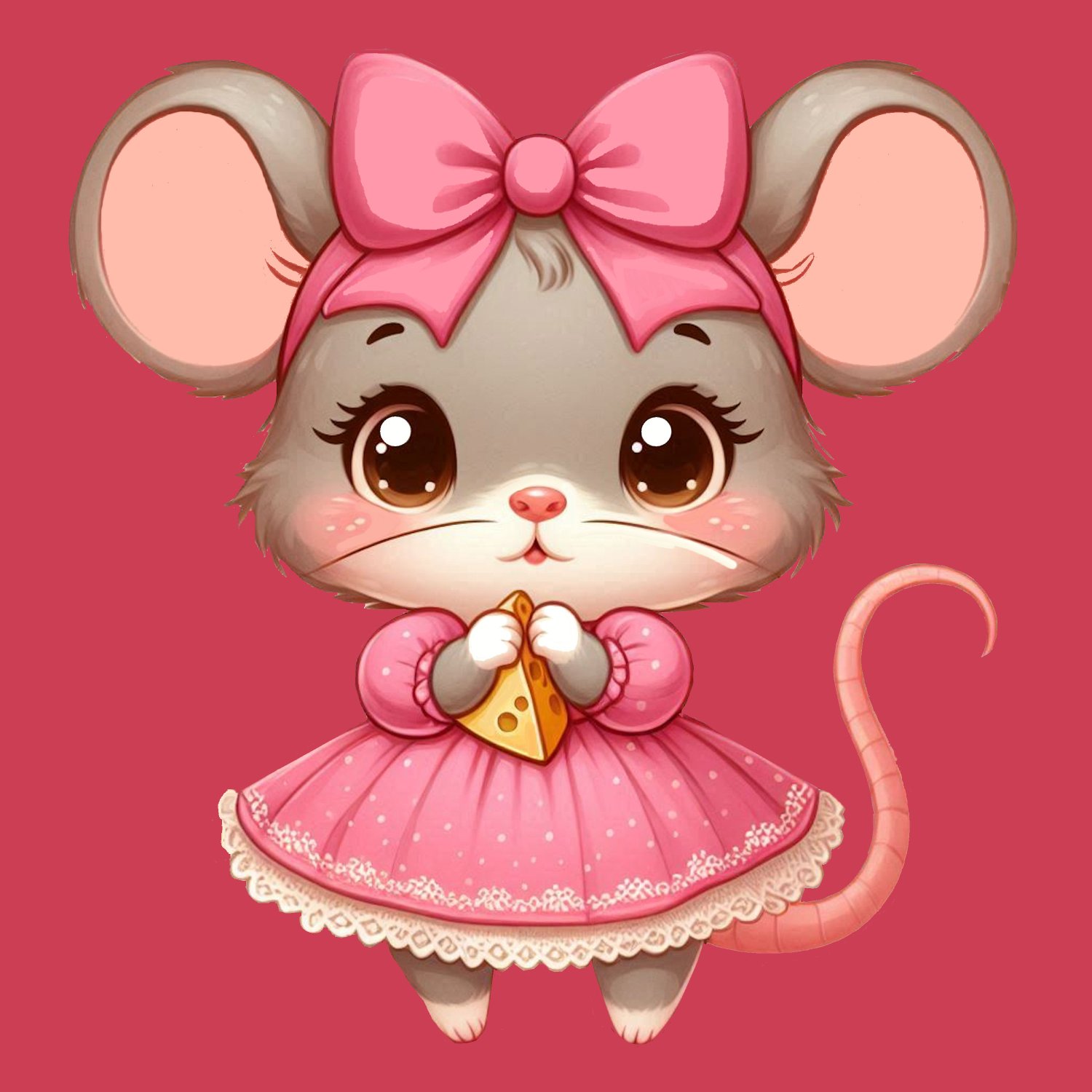 Solve CUTE MOUSE jigsaw puzzle online with 600 pieces