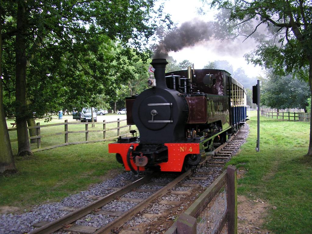 Solve Chessington Train jigsaw puzzle online with 300 pieces