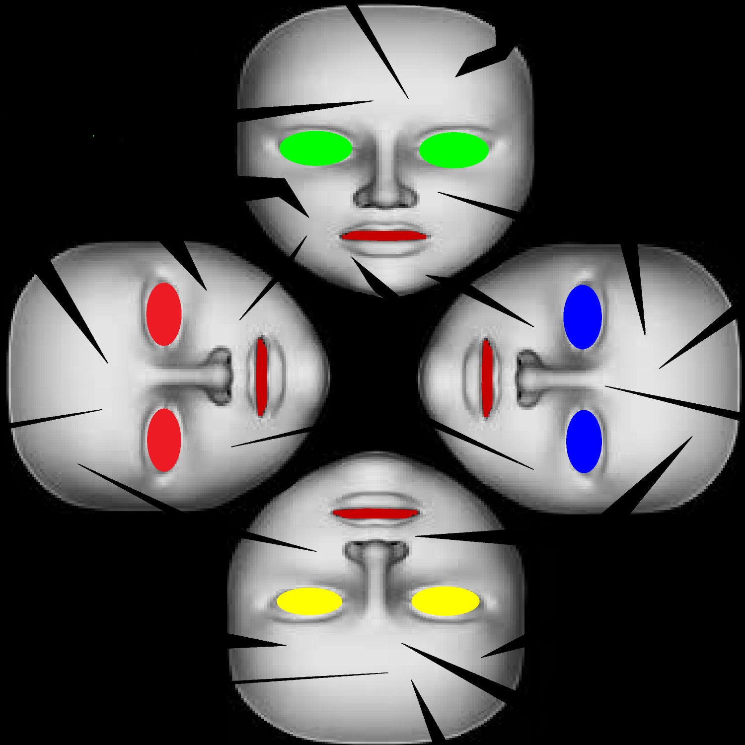 Solve RANDOM COLOR (1) jigsaw puzzle online with 121 pieces