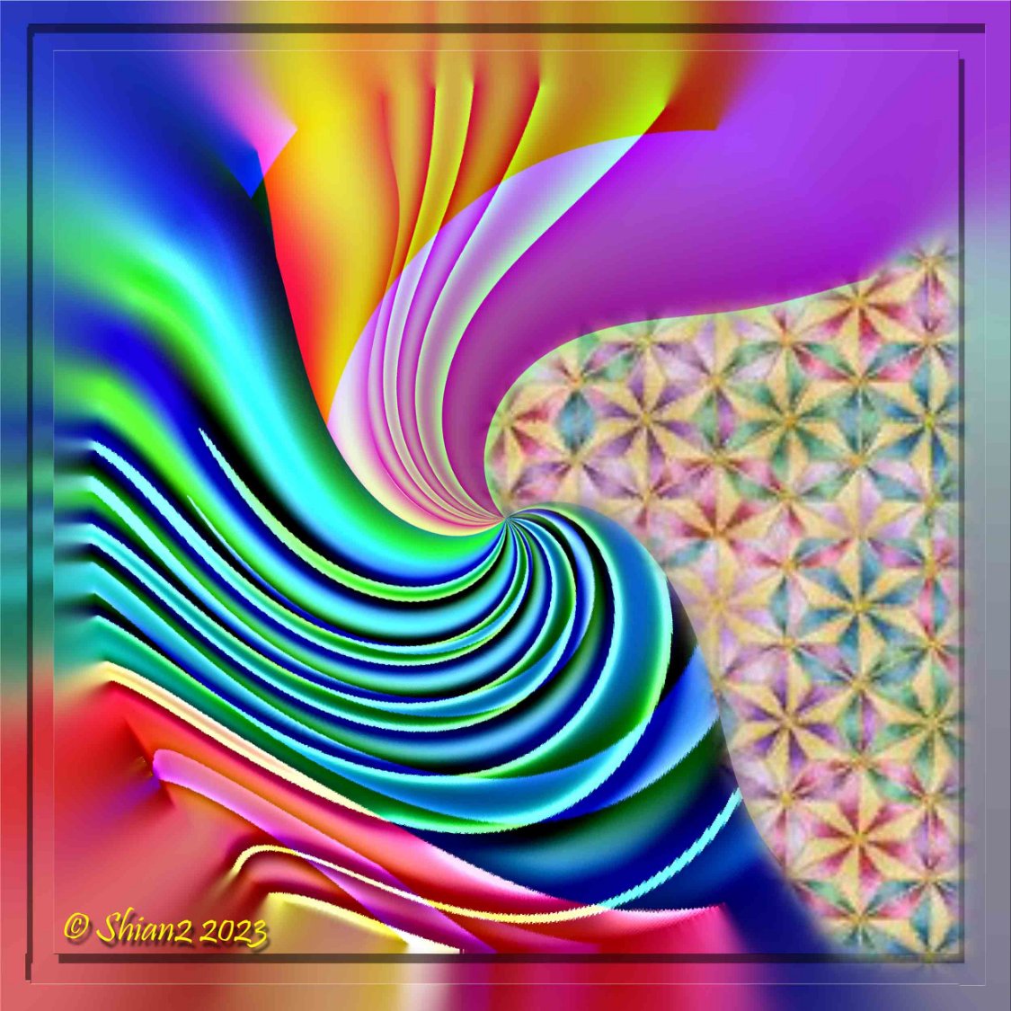 Solve Twisted jigsaw puzzle online with 16 pieces