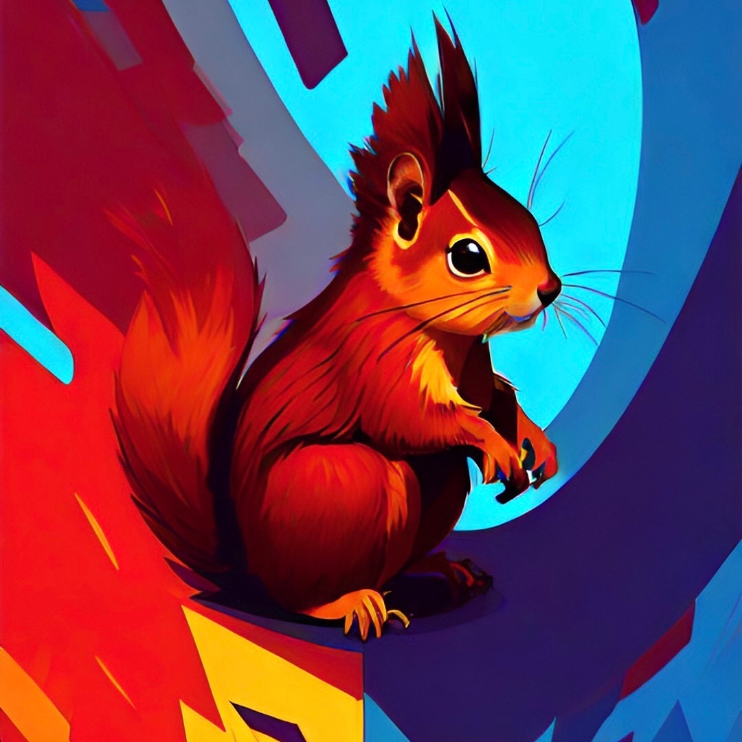 Solve Squirrel jigsaw puzzle online with 9 pieces
