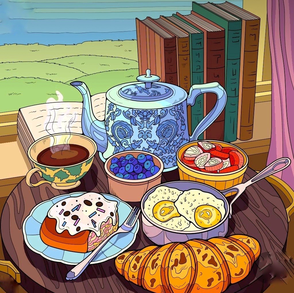 Solve Breakfast jigsaw puzzle online with 169 pieces
