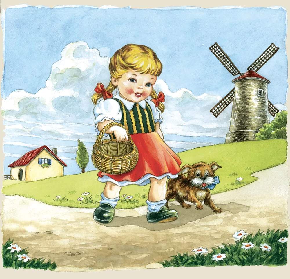 Solve La storia del Mulino - Prima strofa jigsaw puzzle online with 72 ...