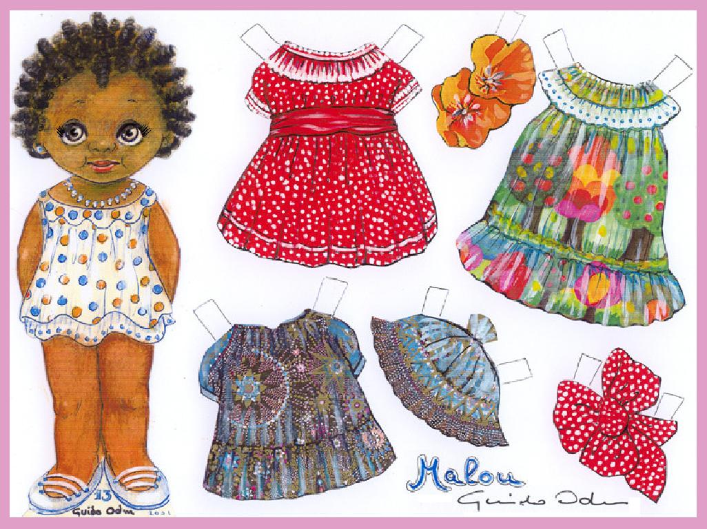 Solve Paper Doll jigsaw puzzle online with 80 pieces