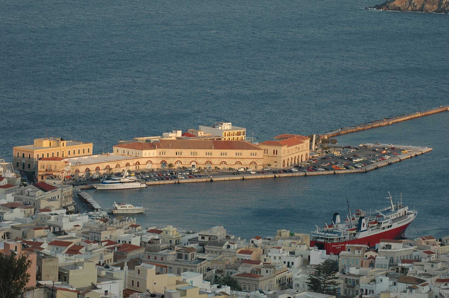 Solve Island of Syros, Greece - Customs Office. jigsaw puzzle online ...