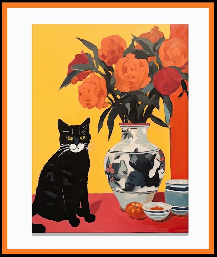 Solve Trying to blend in... jigsaw puzzle online with 72 pieces