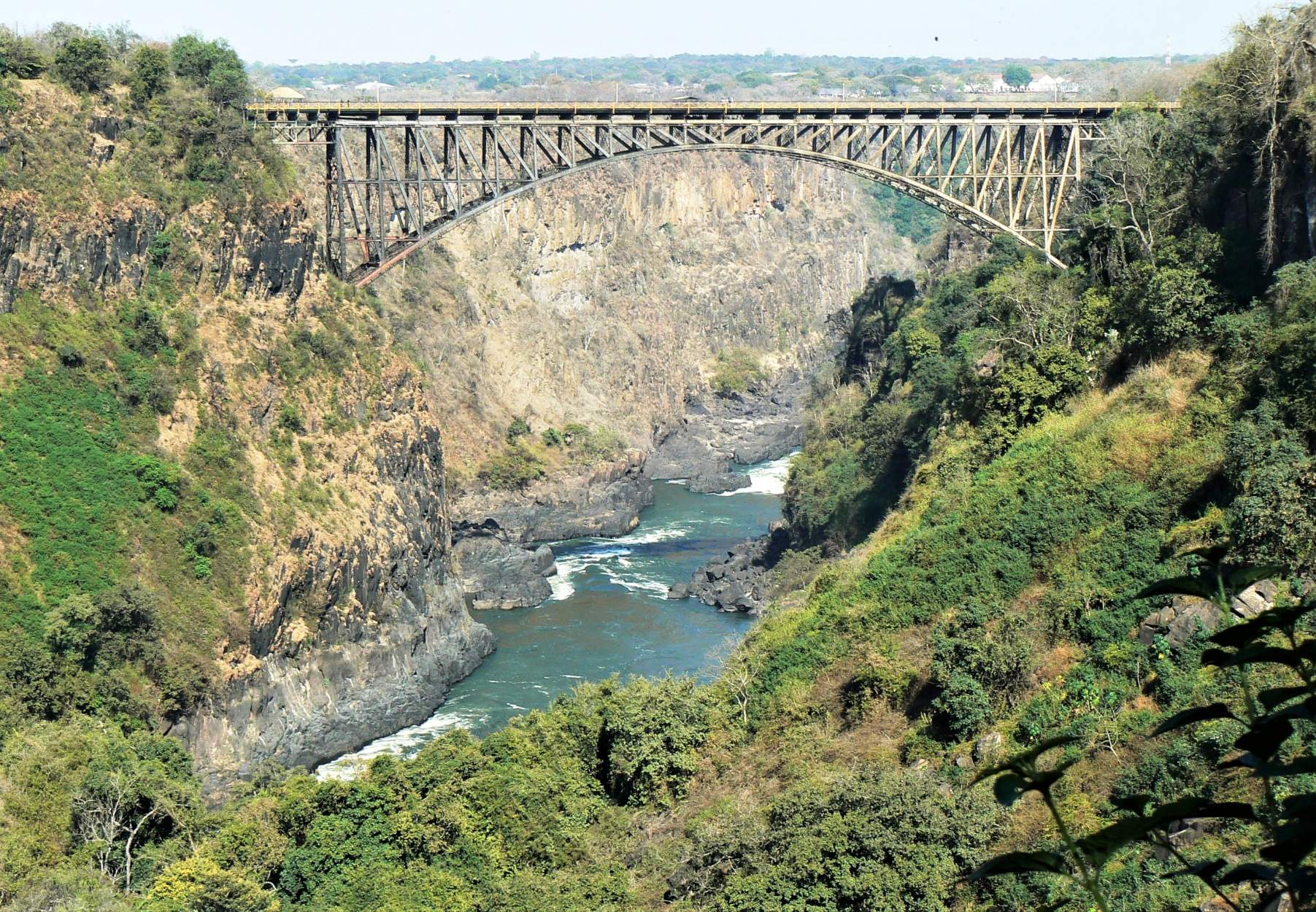 Solve Bridge over Zambezi River, between Zambia & Zimbabwe jigsaw ...