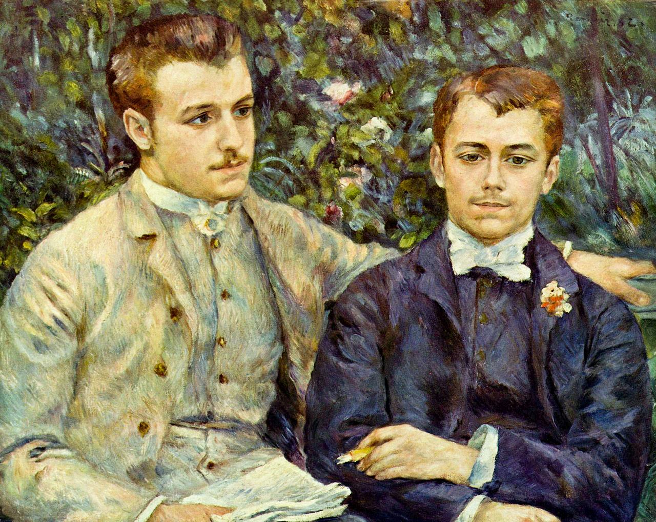 Solve Portrait of Charles and Georges Durand-Ruel jigsaw puzzle online ...