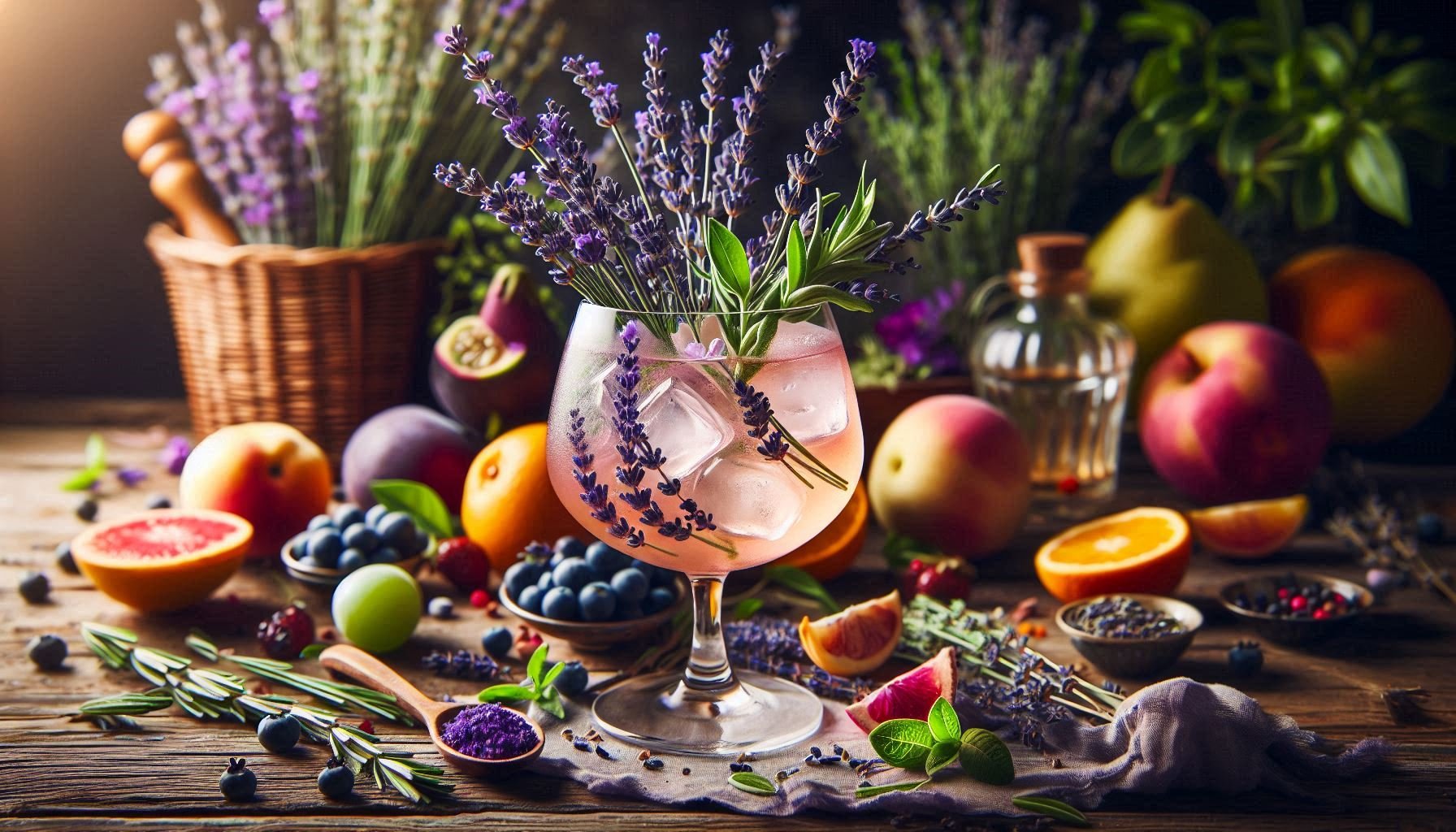 Jigsaw Puzzle | 144 pieces | Lavender garnish cocktail idea #2 | Jigidi