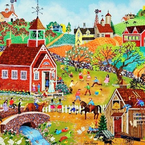 Jigsaw Puzzle | 64 pieces | Fun at School | Jigidi