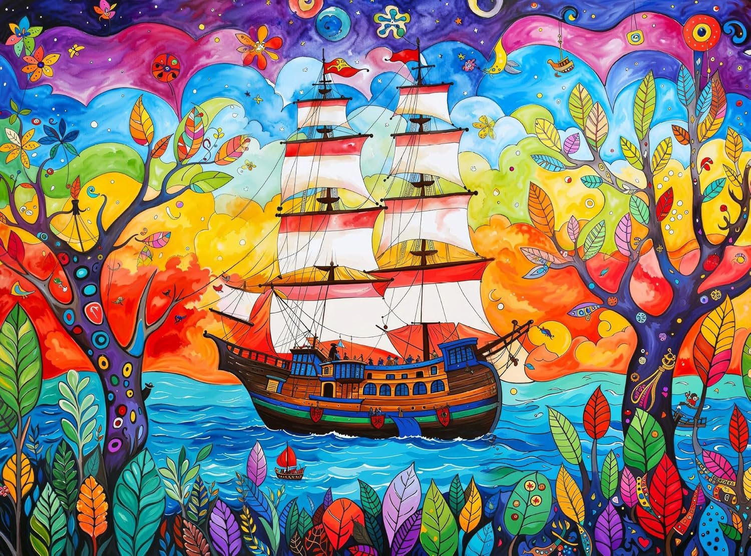 Solve Caribbean Treasure Hunt jigsaw puzzle online with 300 pieces