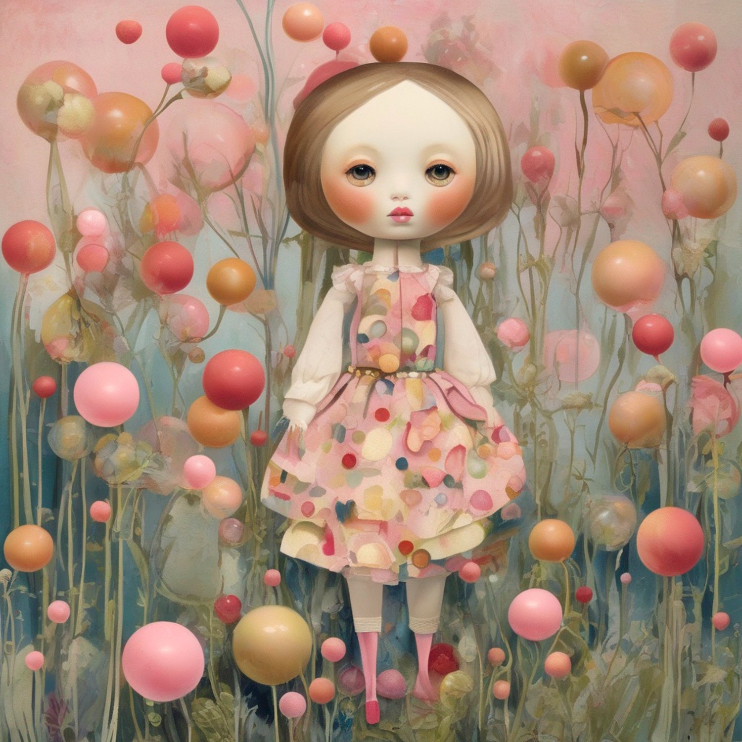 Solve Colourful puppet jigsaw puzzle online with 144 pieces