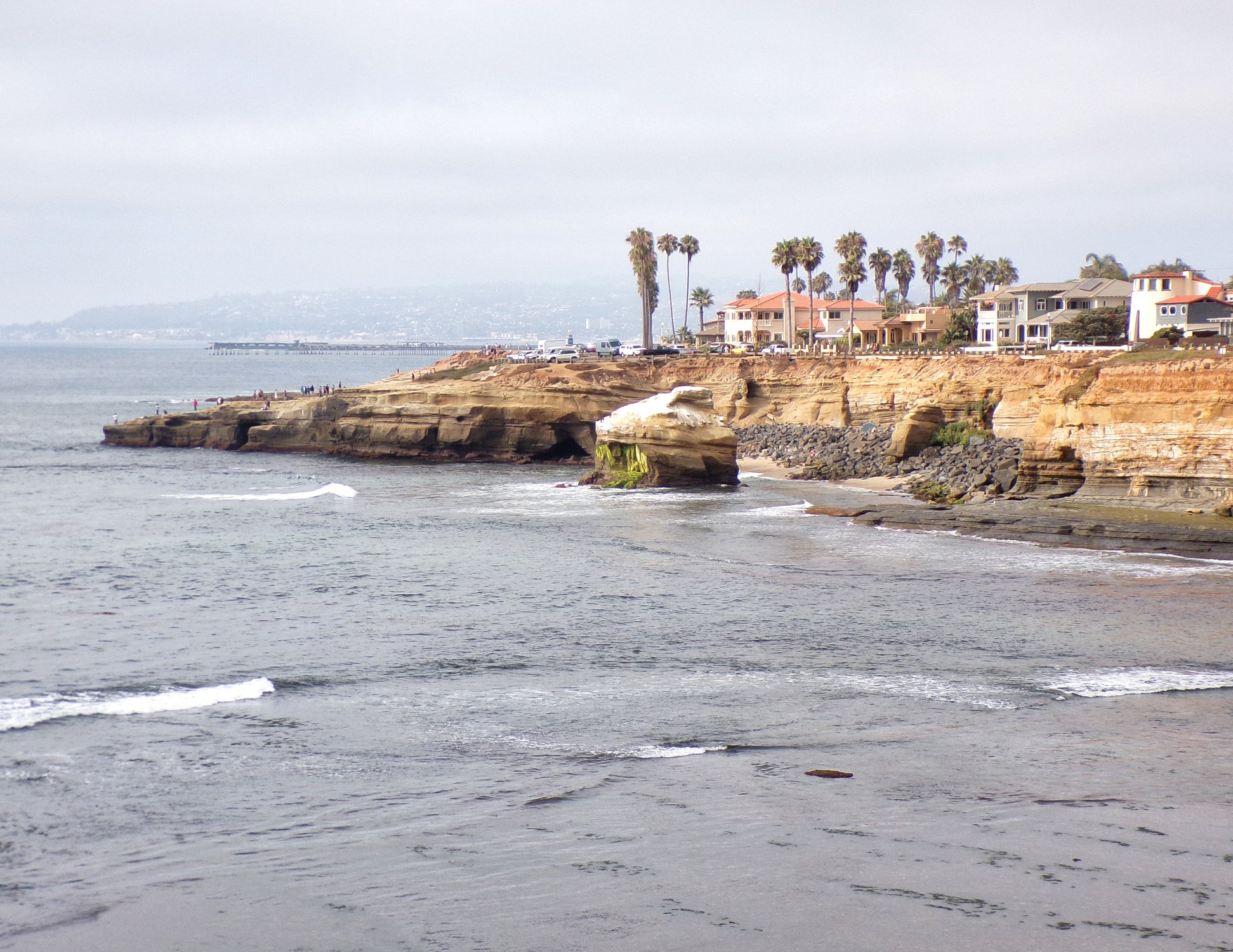 Solve Sunset Cliffs - San Diego CA - Ross Rock and Ocean Beach Pier (in ...