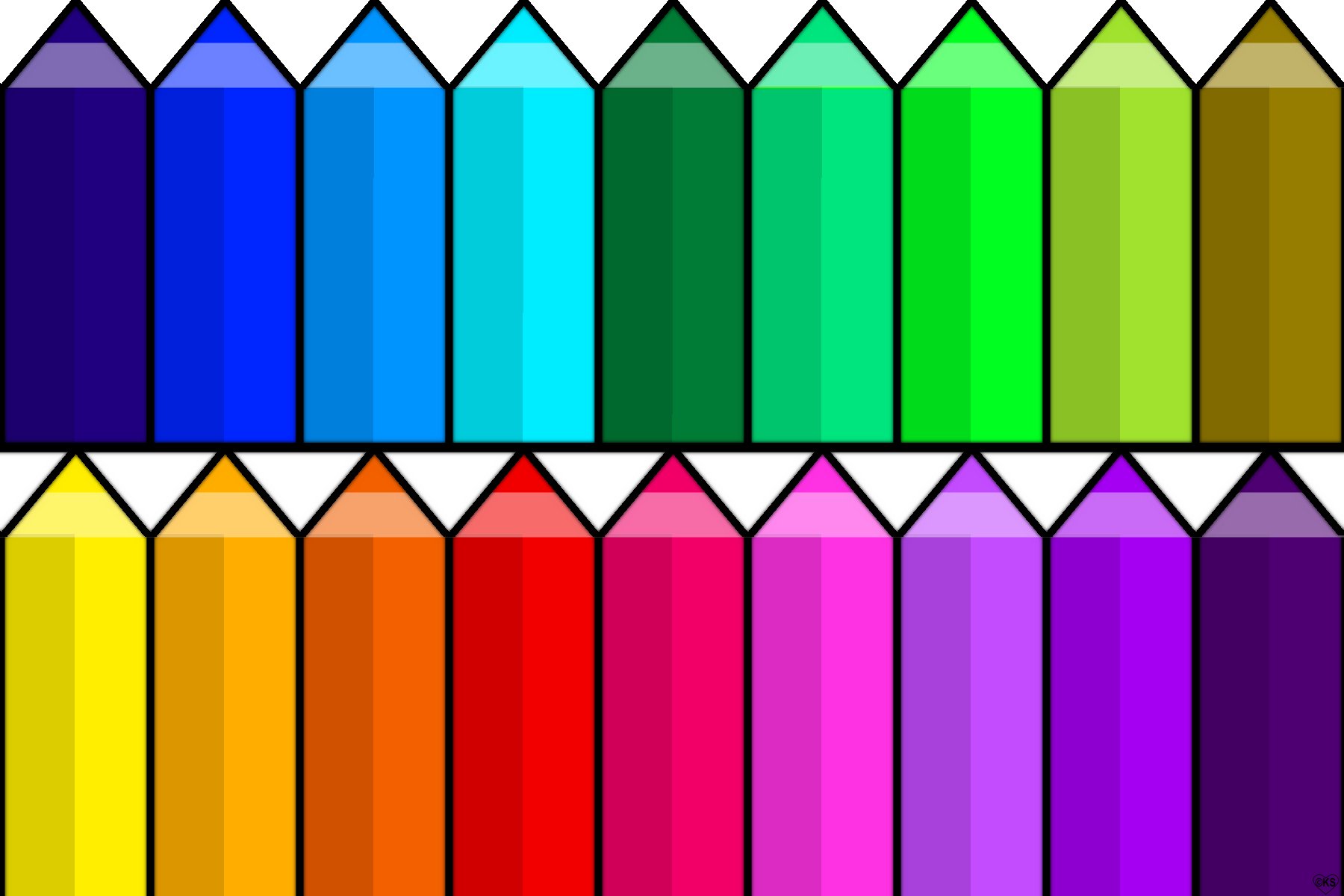 Solve Fat Crayons!! ~ M jigsaw puzzle online with 96 pieces