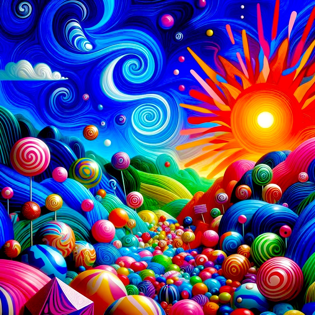 Solve Sugar mountain jigsaw puzzle online with 81 pieces