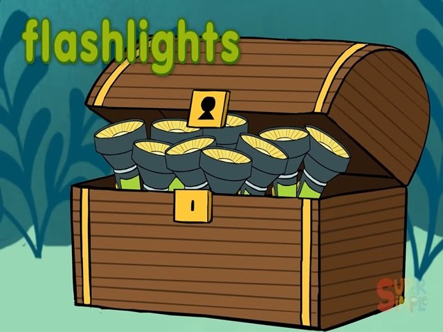 Solve flashlights jigsaw puzzle online with 12 pieces