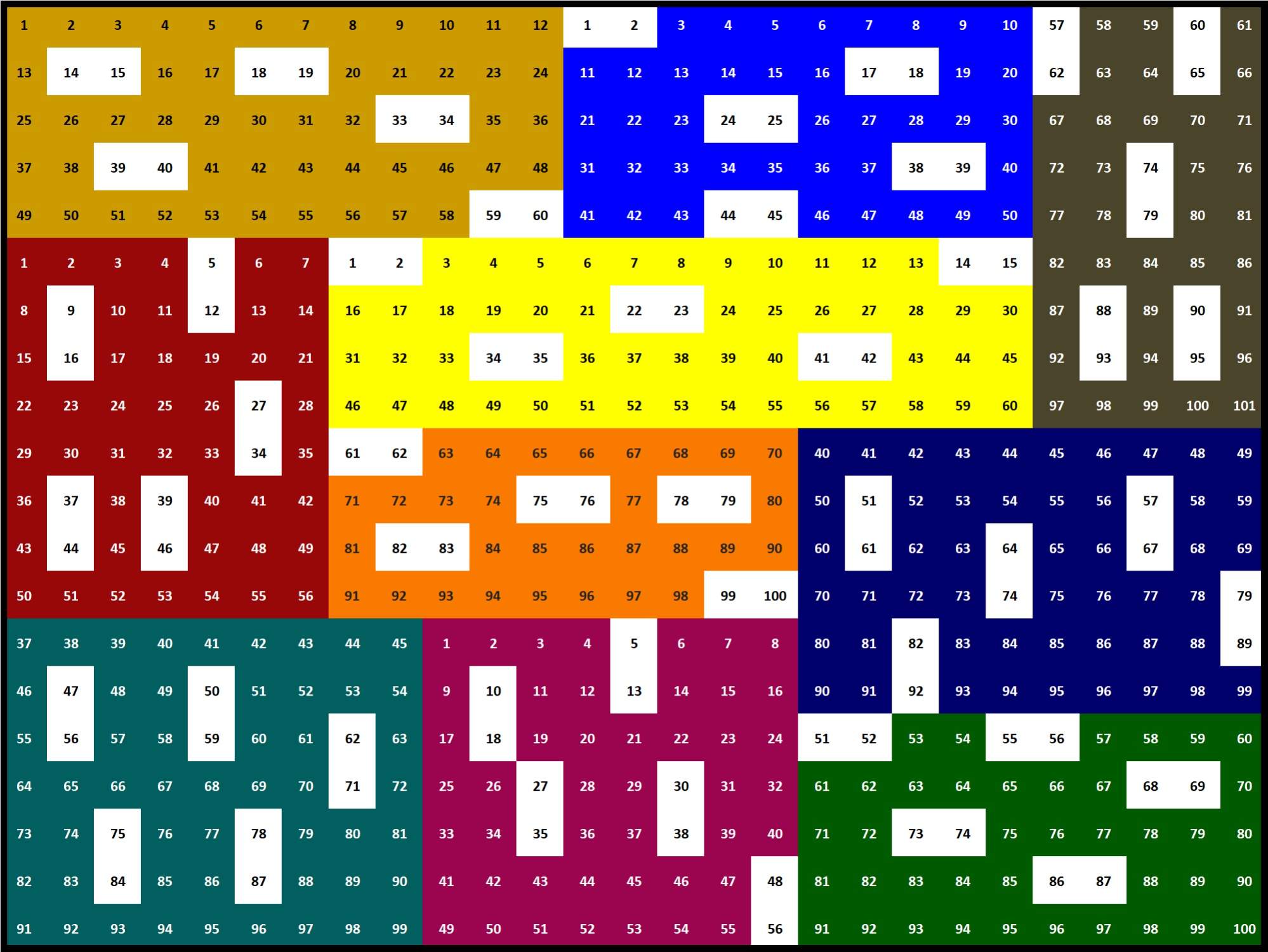 Solve Number 156 spilled index cards jigsaw puzzle online with 540 pieces