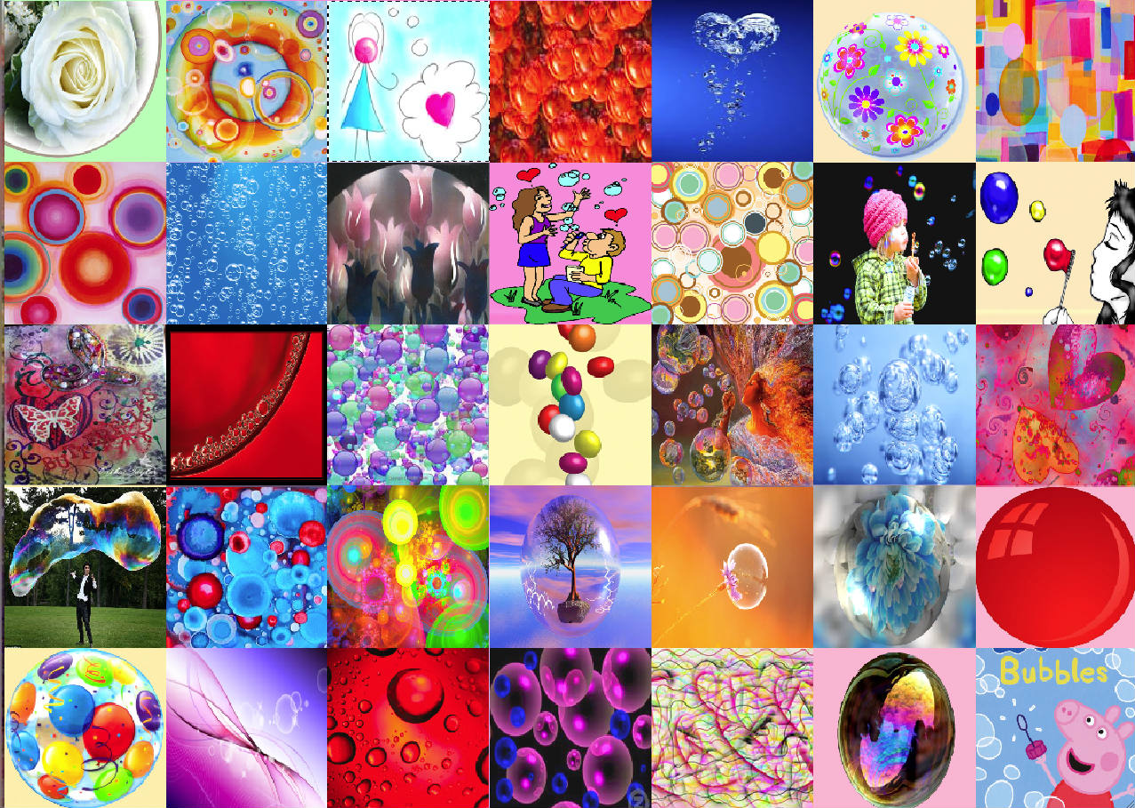 Solve BUBBLES! BUBBLES jigsaw puzzle online with 140 pieces