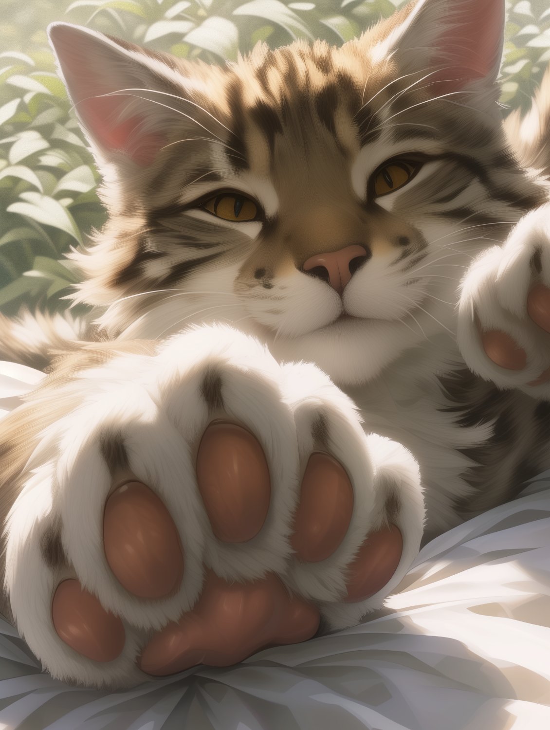 Solve A lot of paws jigsaw puzzle online with 336 pieces