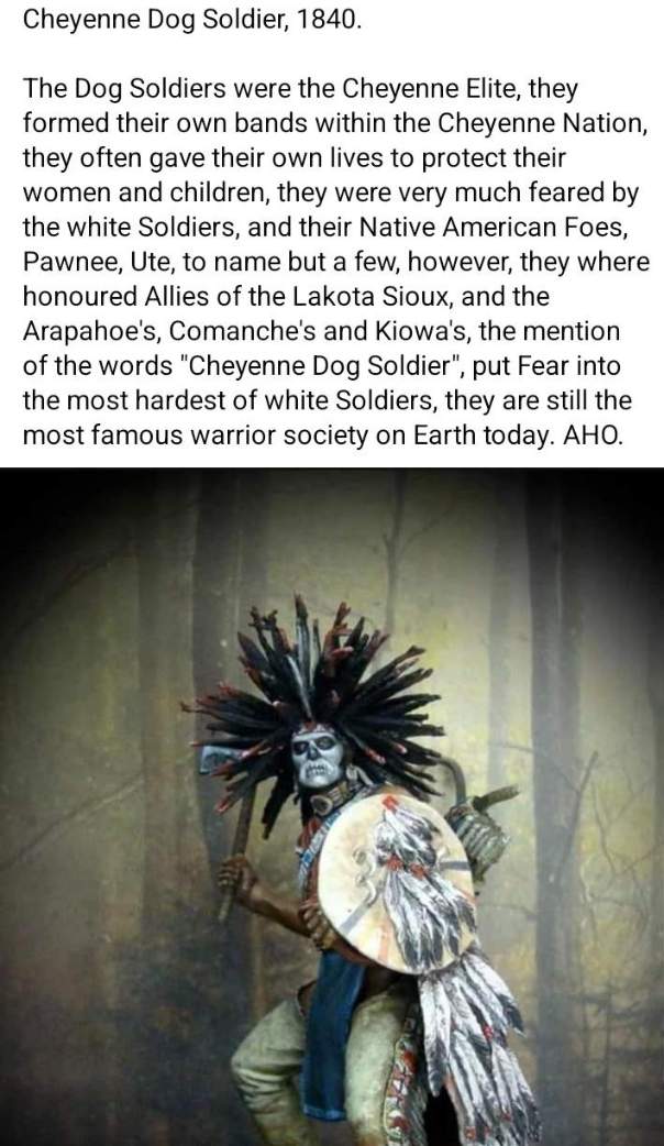Solve Cheyenne Dog Soldier 1840 jigsaw puzzle online with 15 pieces